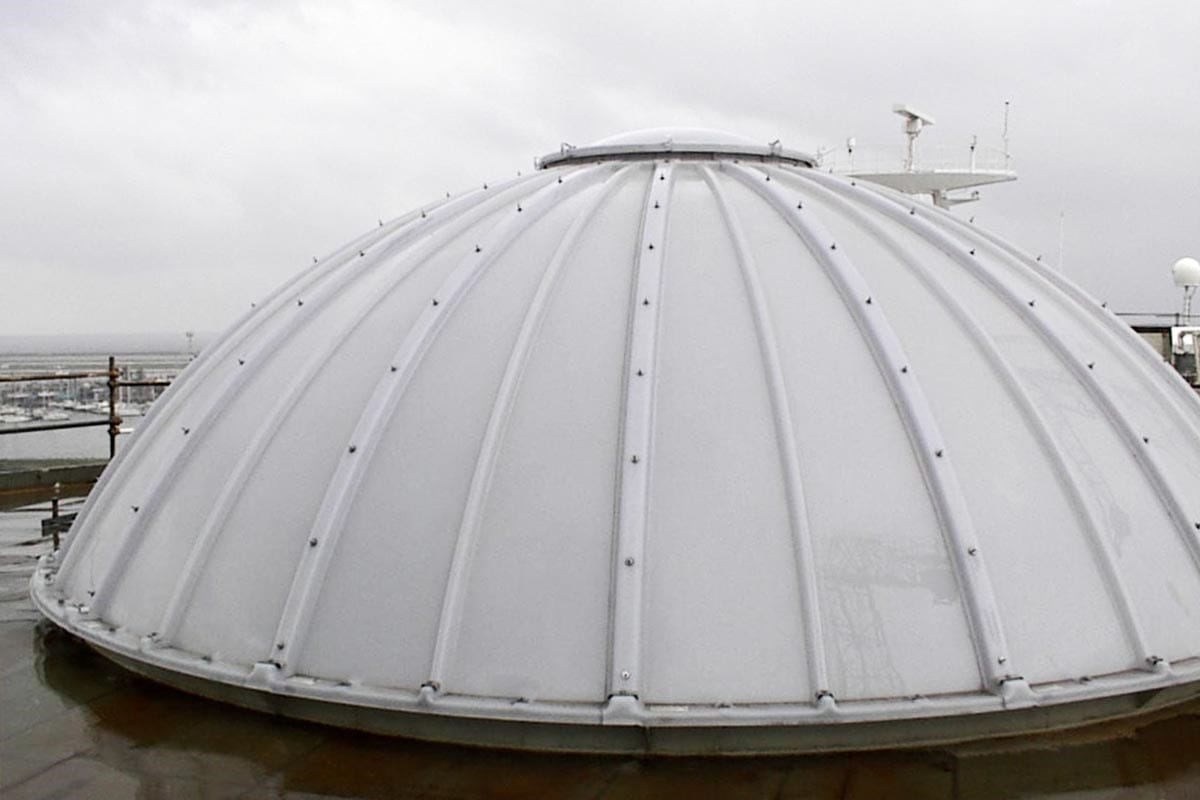 Self-supporting modular Domes Dome rooflight By CAODURO