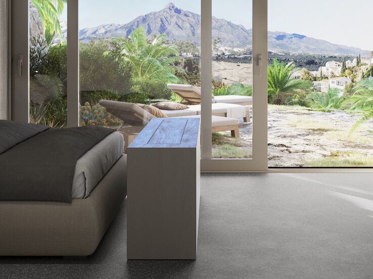 SUPERQUARTZ Continuous flooring By Senso