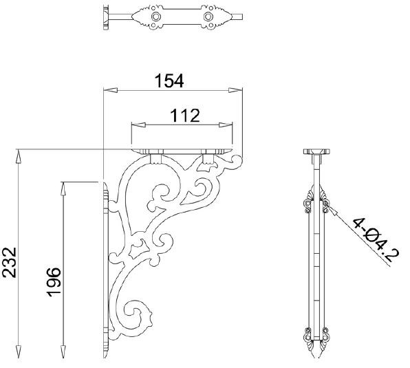Shelf support Shelf support By Burlington Bathrooms