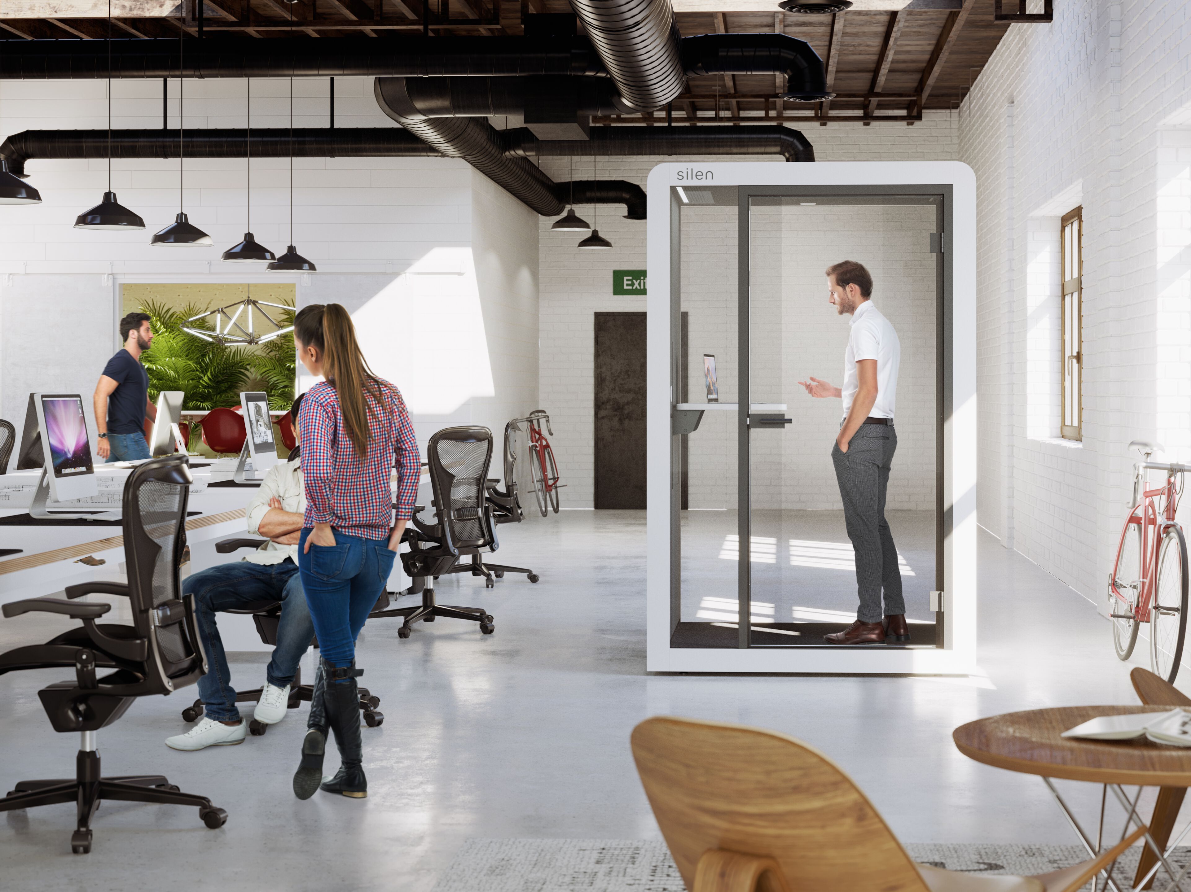 SILEN SPACE 1.5 Acoustic office pod By Silen