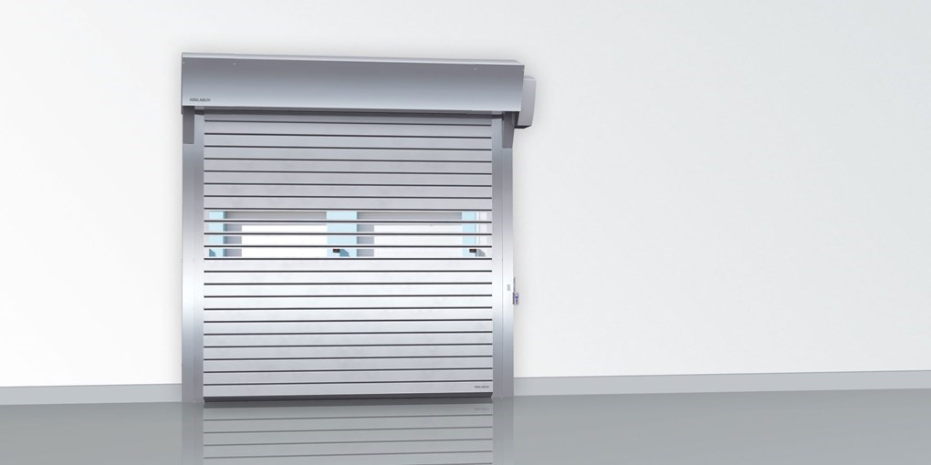 Slatted exterior doors Sectional door By ASSA ABLOY Entrance Systems
