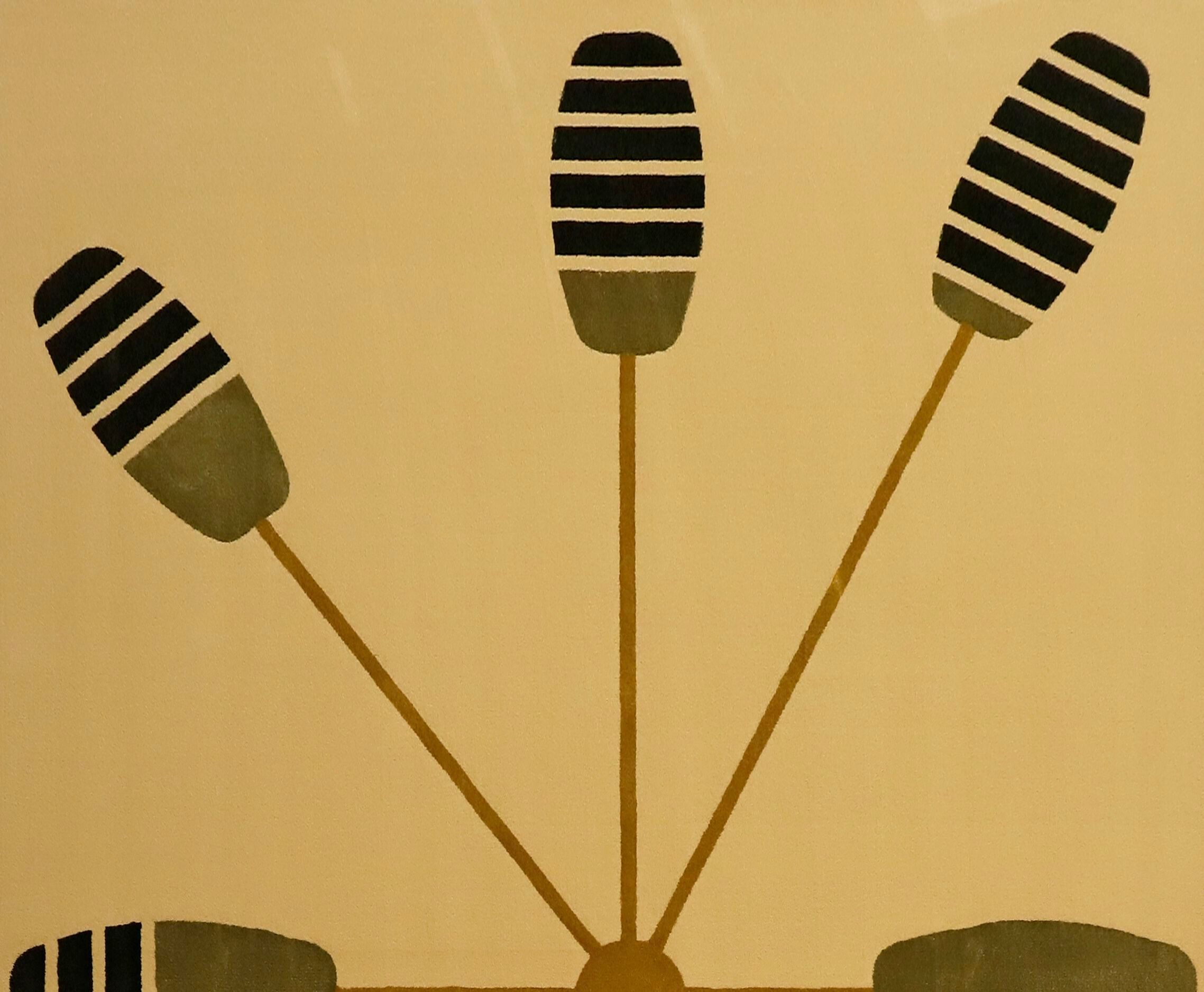 TINGED LEAVES 地毯 By Softicated | design Cyril Rumpler