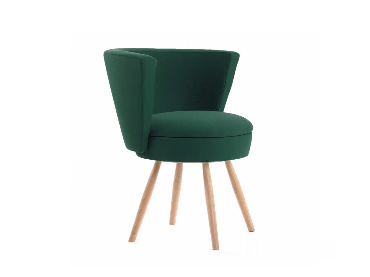 .ROSSI RH4 Upholstered fabric chair By Spiegels