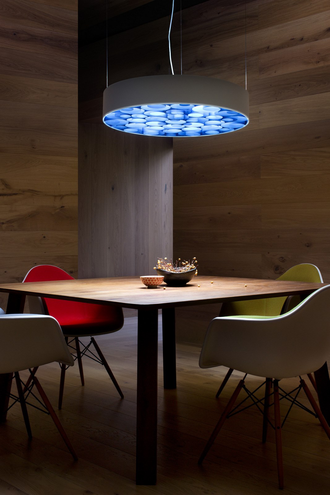 SPIRO Handmade wood veneer pendant lamp By LZF | design Remedios Simón