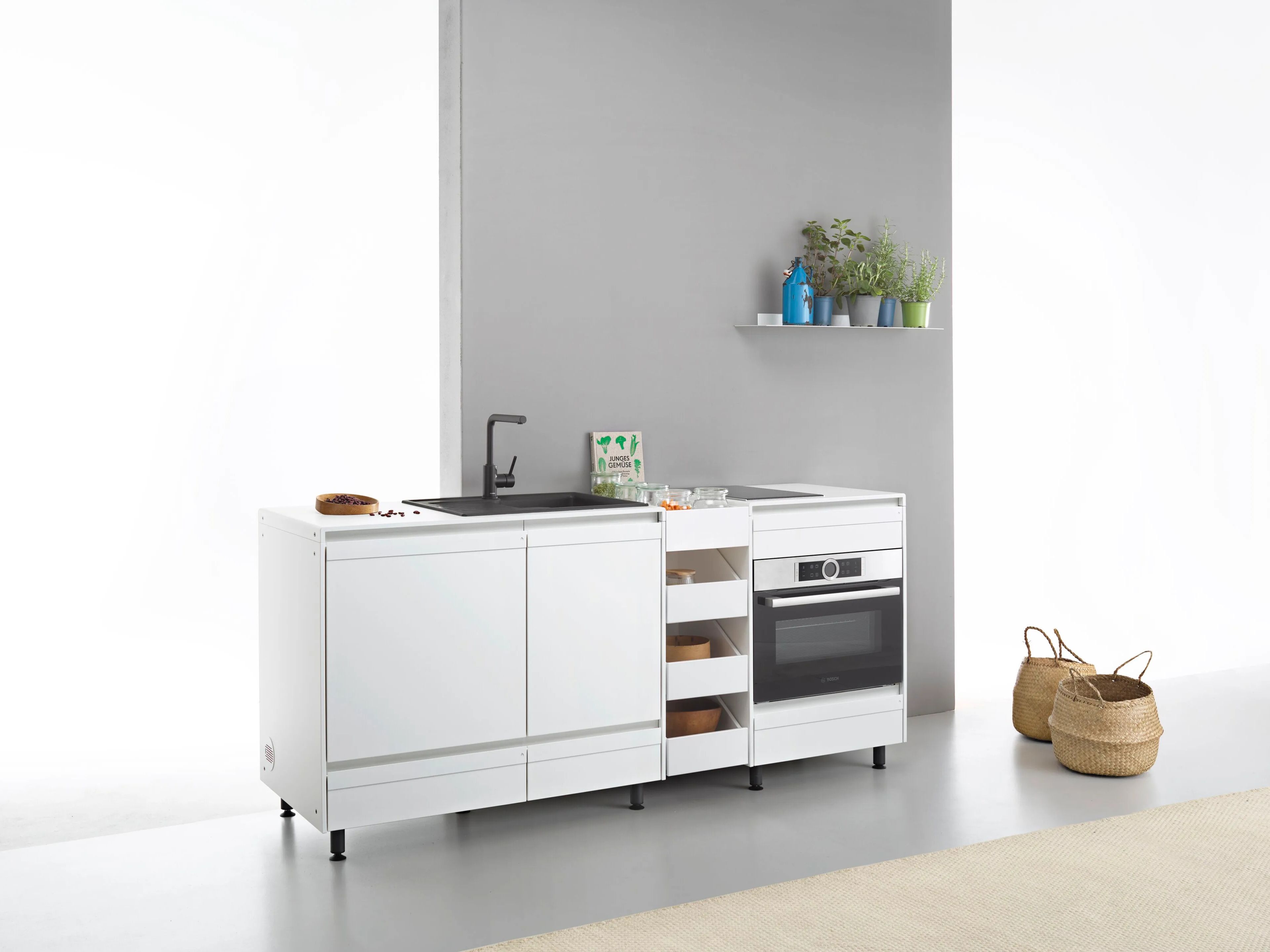 MODULAR Kitchen unit By Stadtnomaden