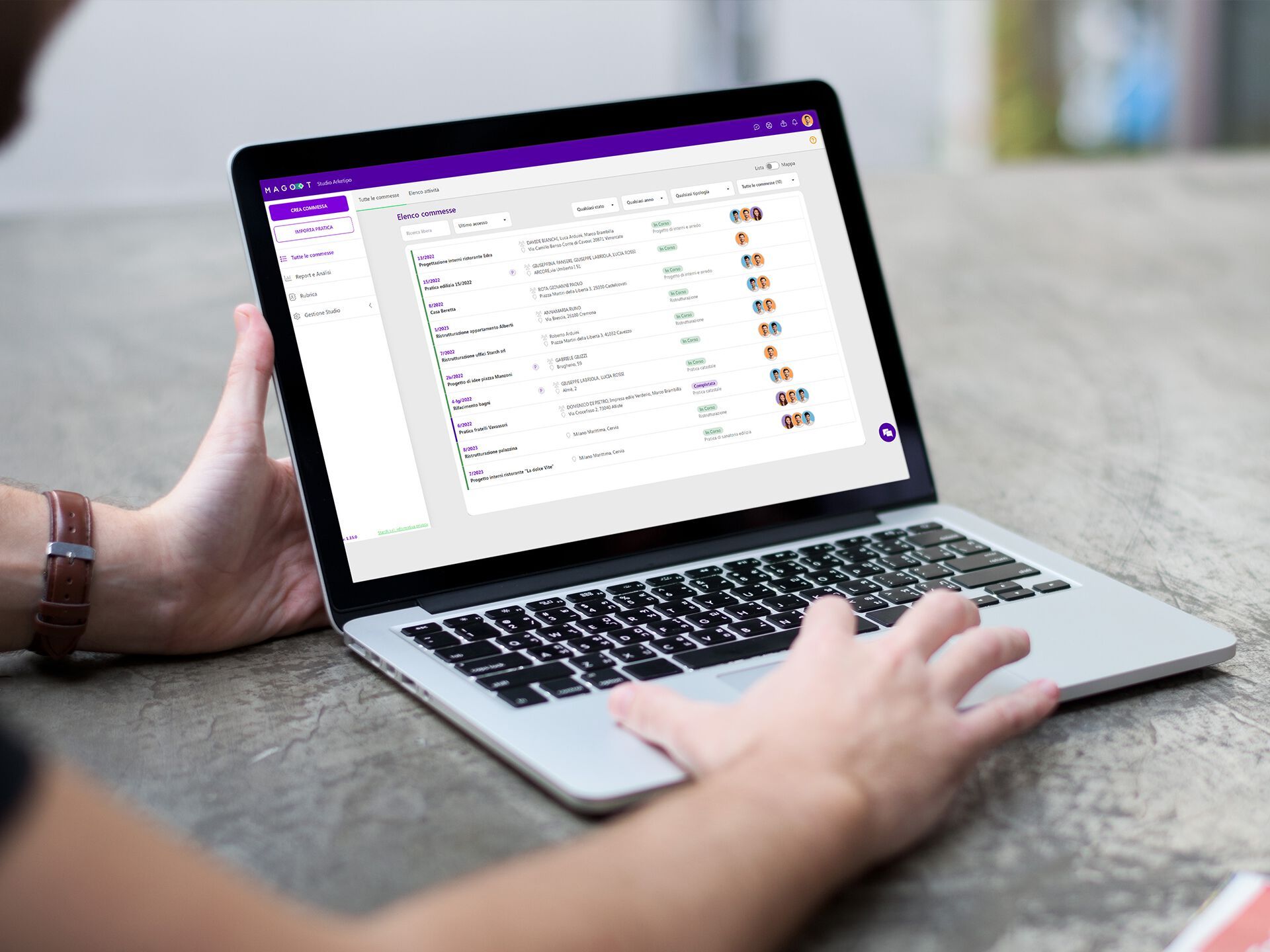 MAGOOT Gestione commessa edile By Starch