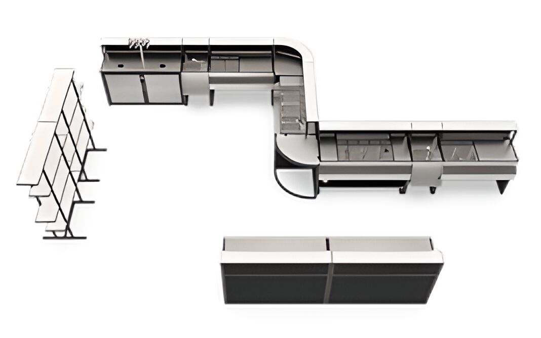 CUSTOMIZED BAR Bar counter By Station Deus®