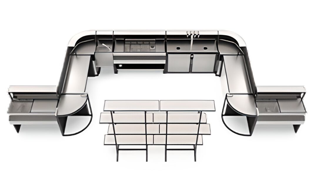 CUSTOMIZED BAR Bar counter By Station Deus®
