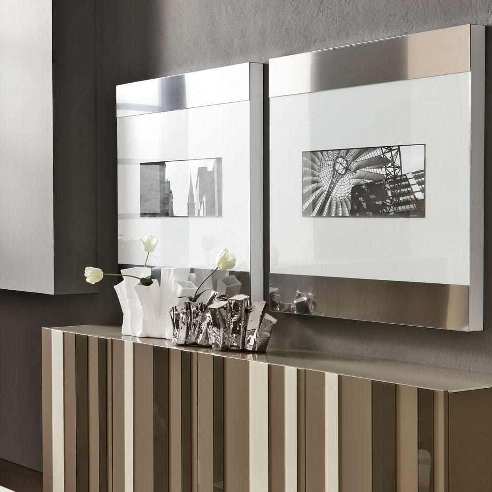 Steel picture frame Steel frame By Adriani e Rossi edizioni