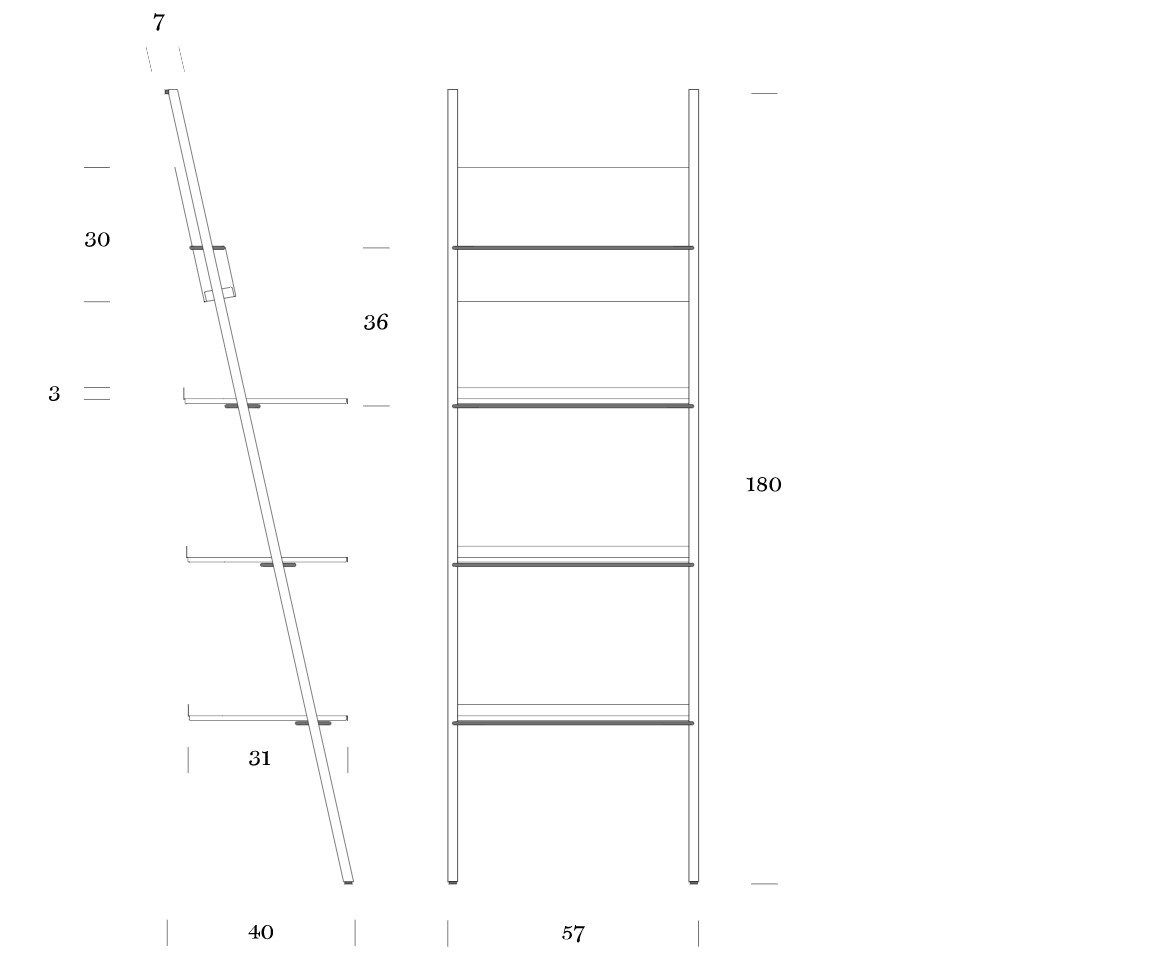 STEP | Shelving unit Step Collection By MOX