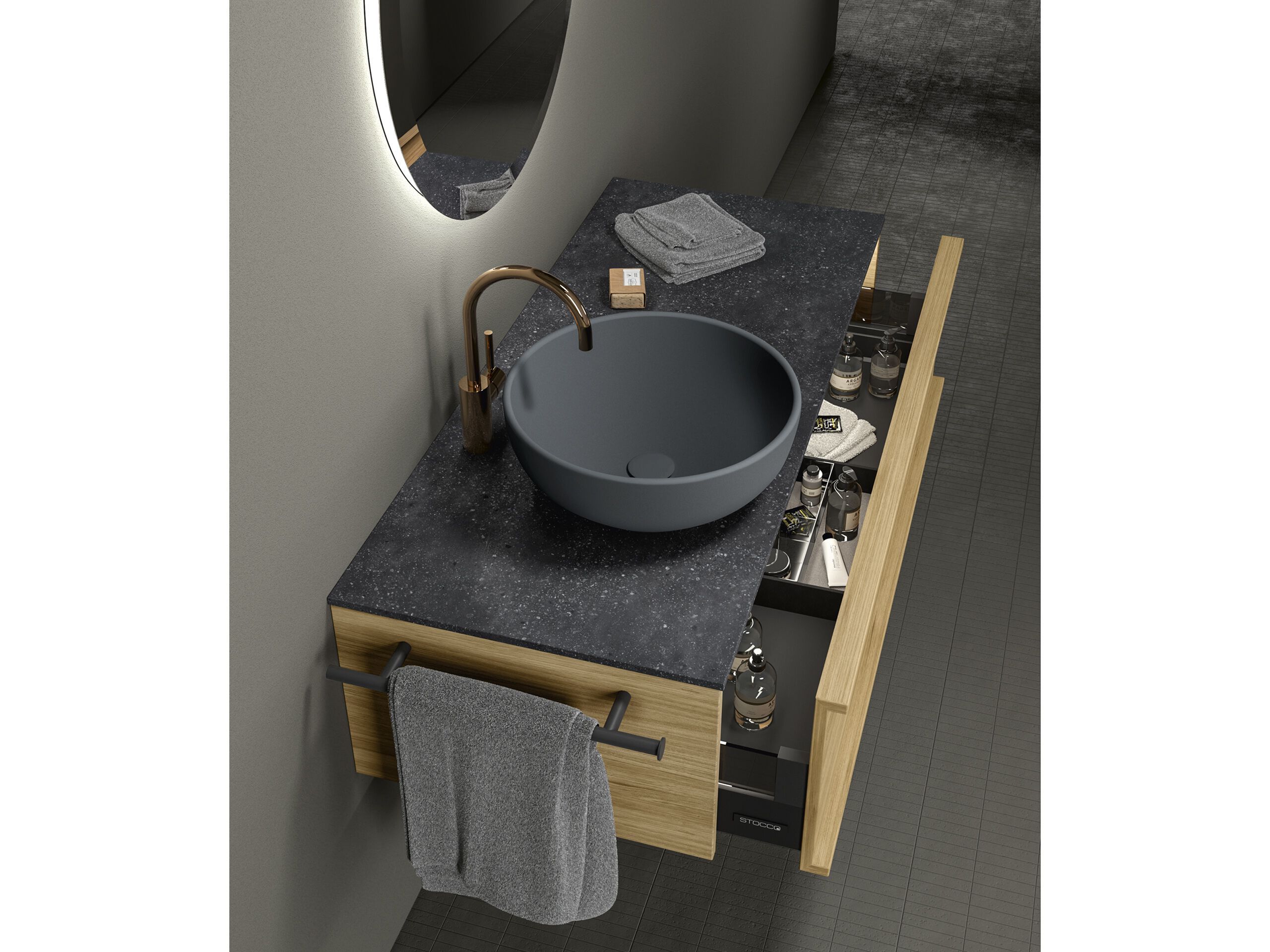 LOOP 51 08 Mobile lavabo By Stocco