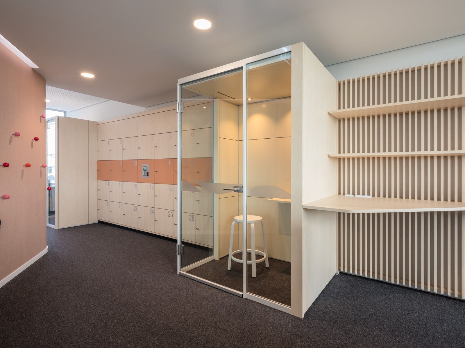 KUBUS I MICRO Isola ufficio By Strähle Raum-Systeme