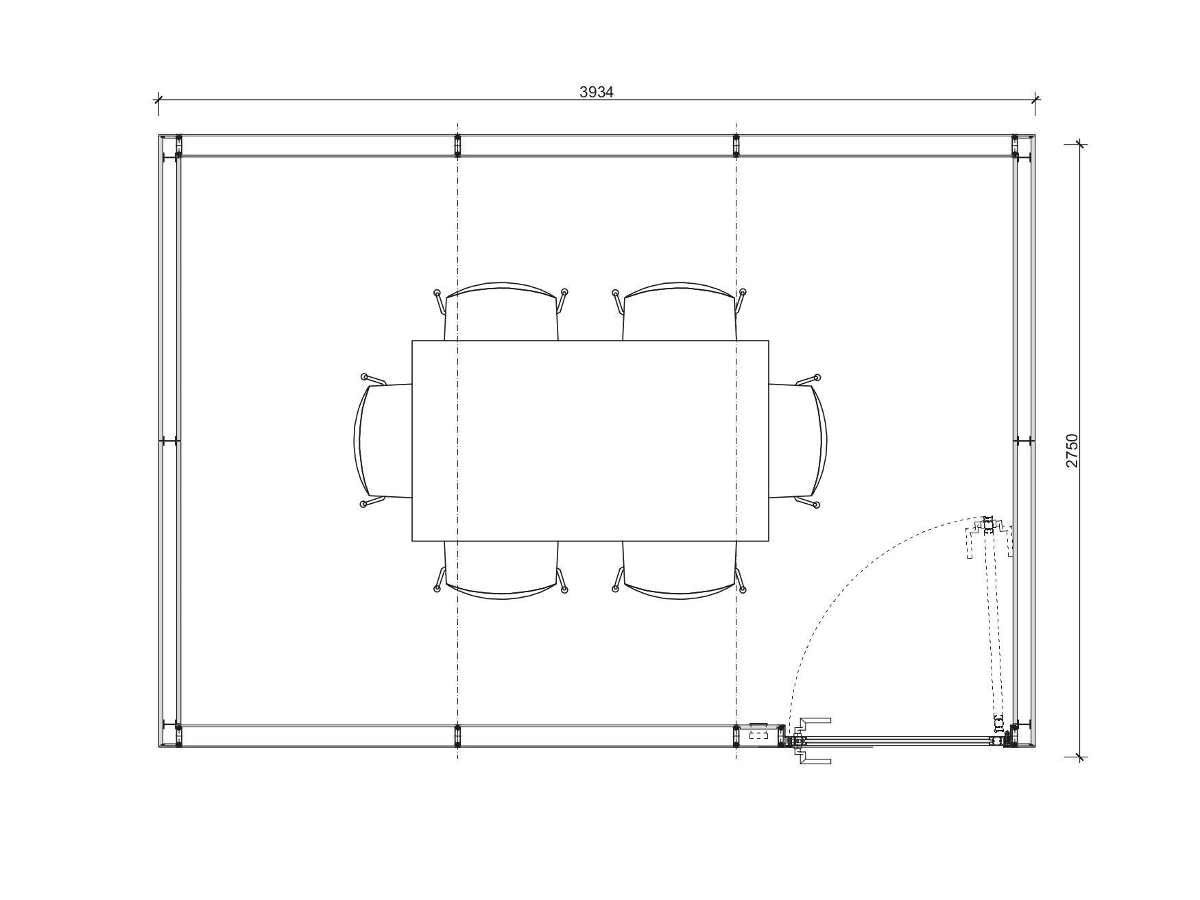 KUBUS II TEAM/MEATING Cabine de bureau By Strähle Raum-Systeme