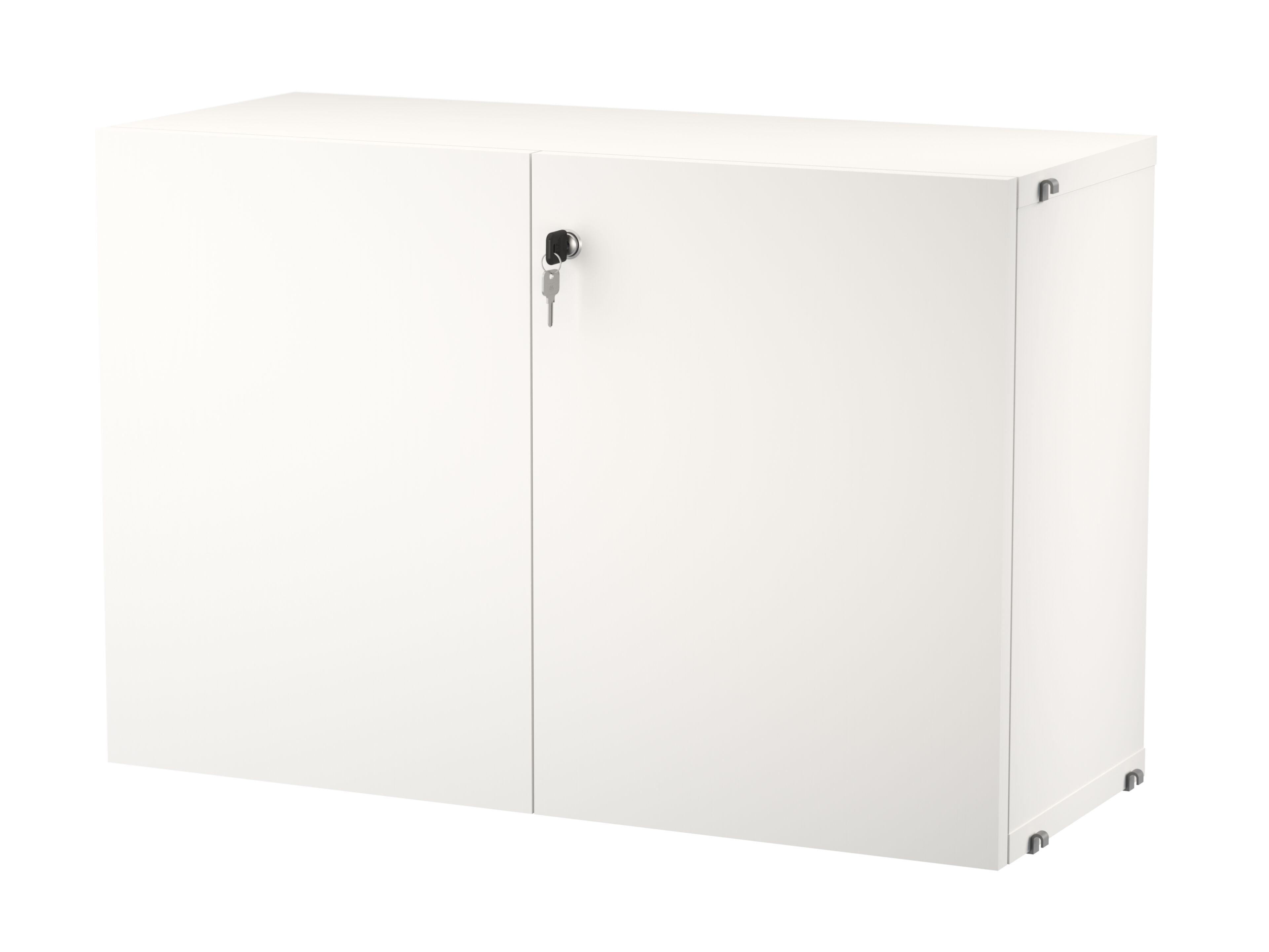 STRING® SYSTEM CABINET WITH LOCK Wall cabinet By String Furniture
