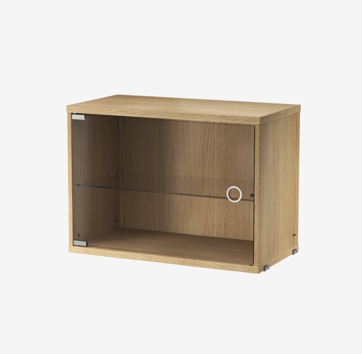 STRING® SYSTEM CABINET WITH SWING GLASS DOORS Wall cabinet By String ...