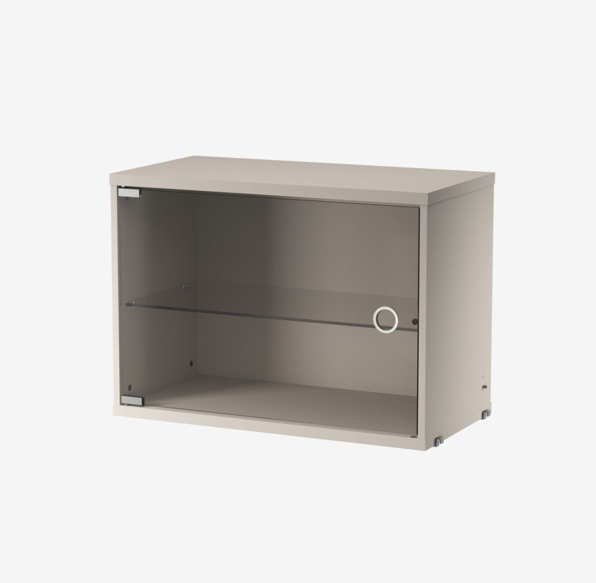 STRING® SYSTEM CABINET WITH SWING GLASS DOORS Wall cabinet By String ...