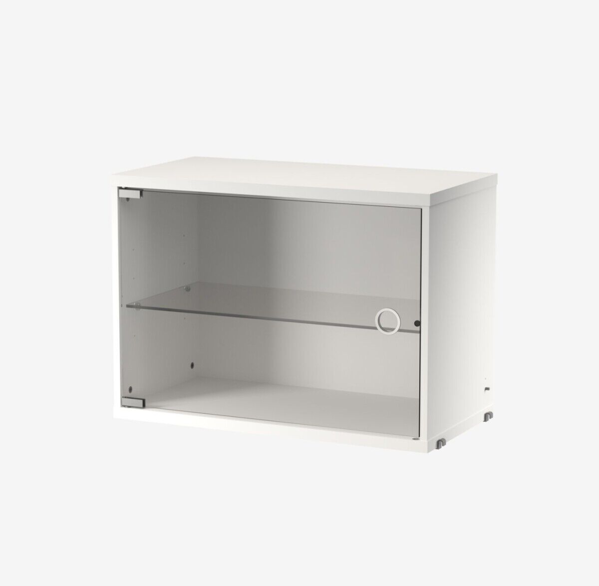 STRING® SYSTEM CABINET WITH SWING GLASS DOORS Wall cabinet By String ...