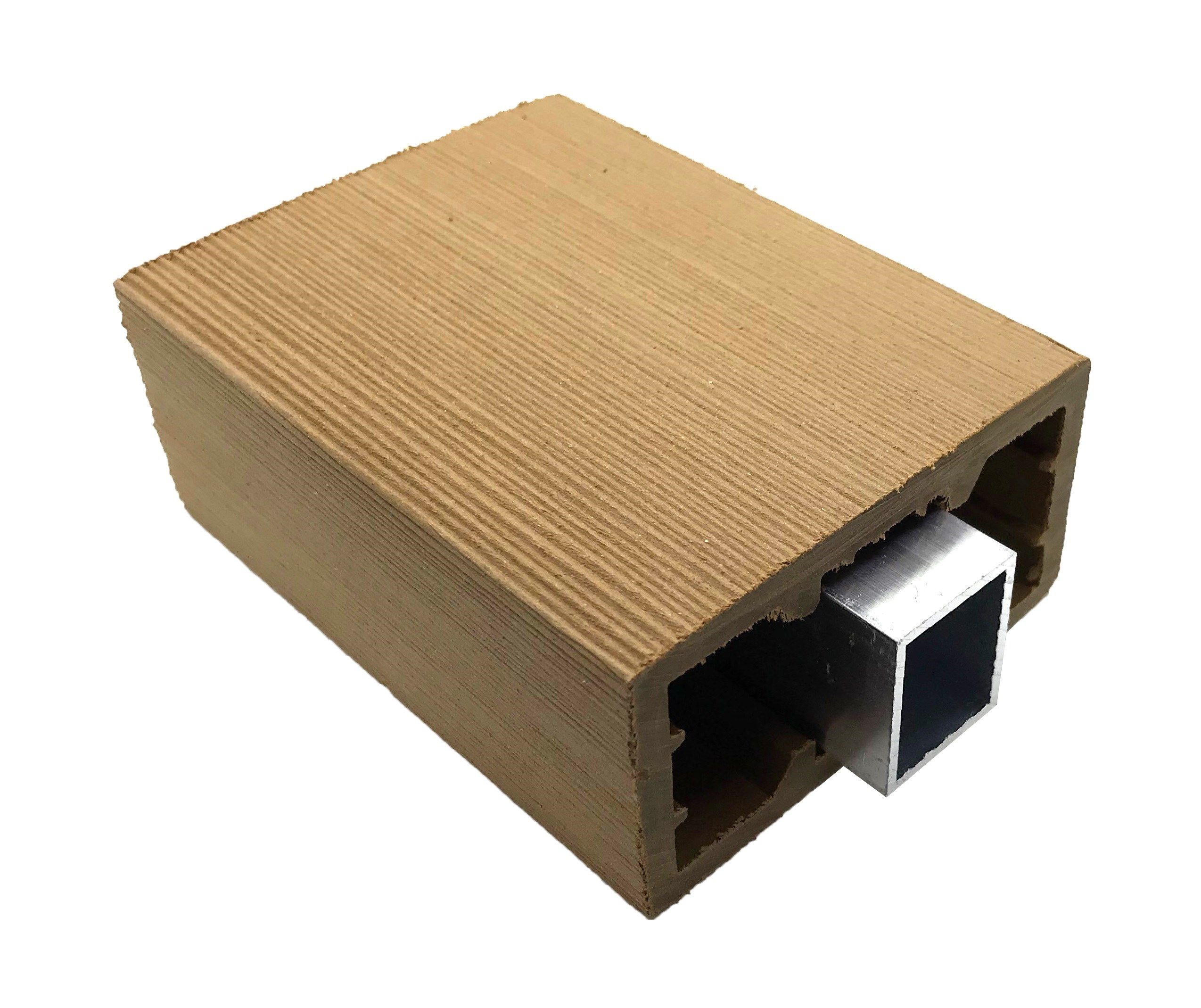 Sunscreen Profile 75 x 40 WPC solar shading By NOVOWOOD