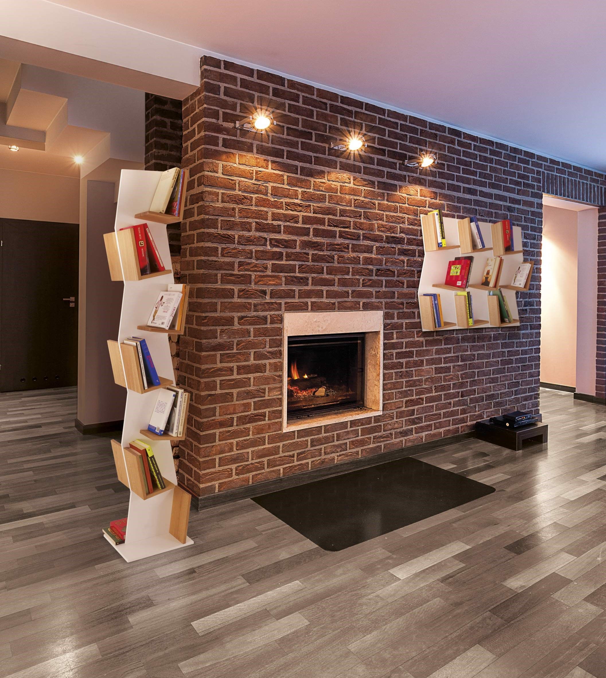 Wooden bookcase SUSTE By KARN