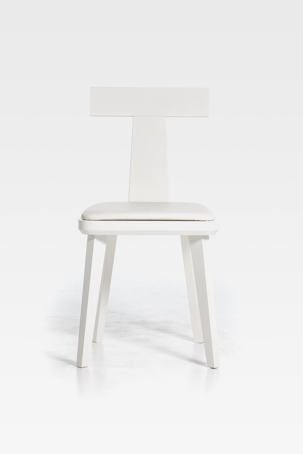 T-COFFEE | Chair with integrated cushion By SIPA