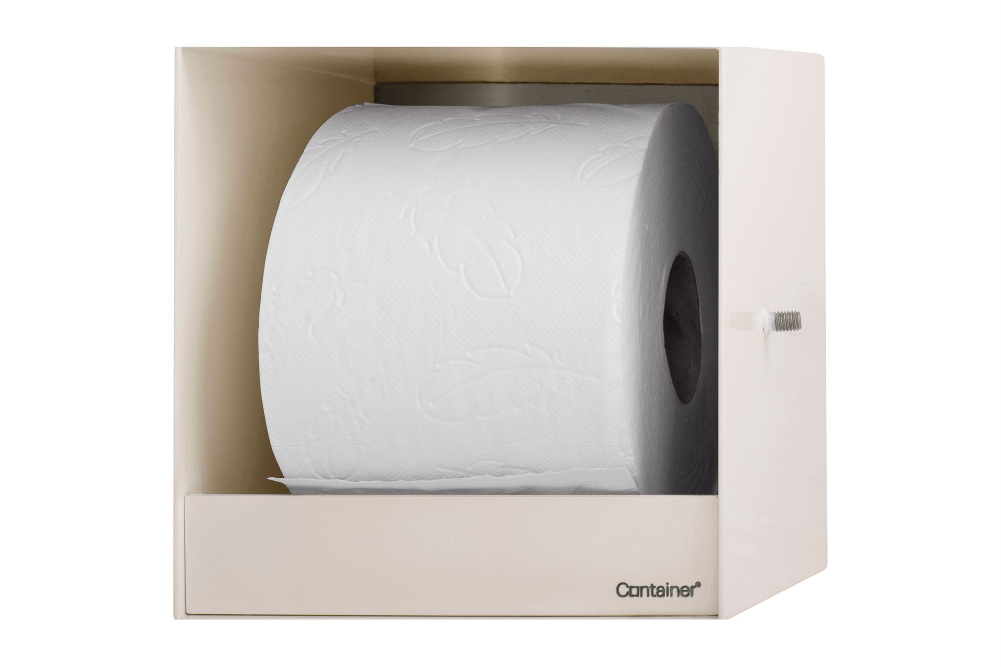 ROLL TCL-14 Built-in stainless steel toilet roll holder By ESS Easy Drain