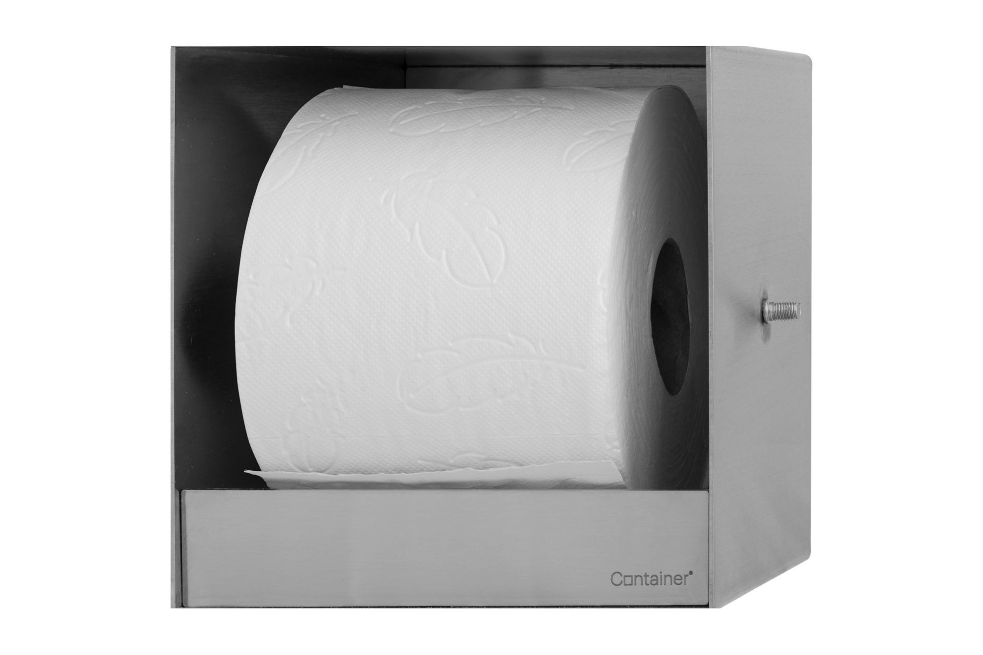 ROLL TCL-14 Built-in stainless steel toilet roll holder By ESS Easy Drain