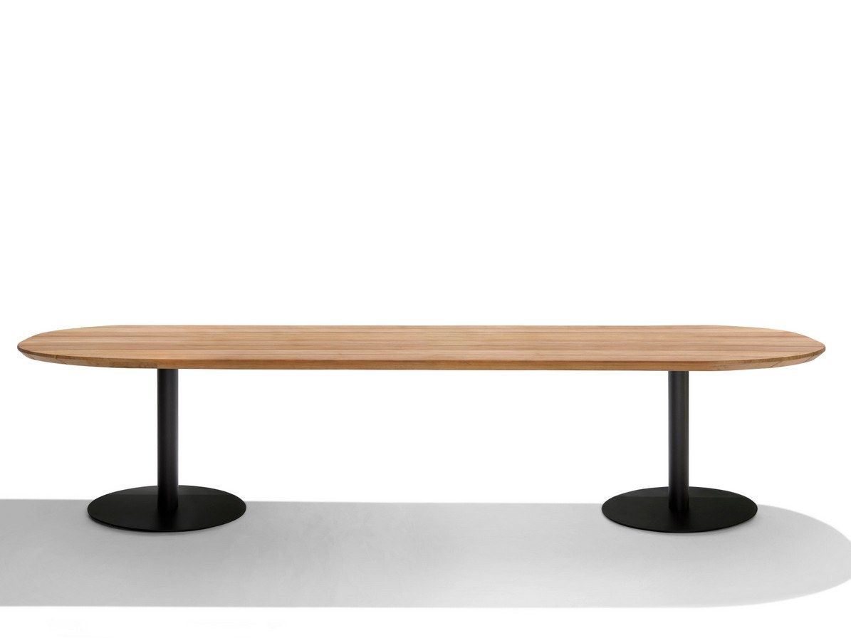 T-TABLE | Teak table By TRIBÙ