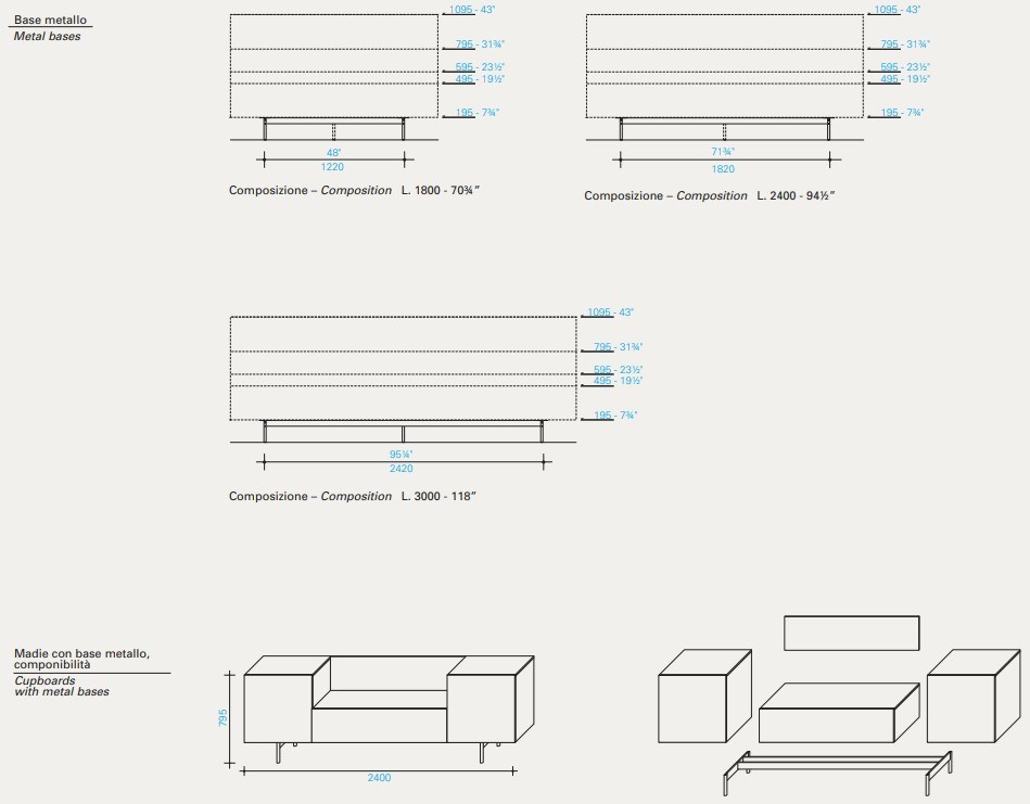 T030 | Highboard By Lema design Piero Lissoni