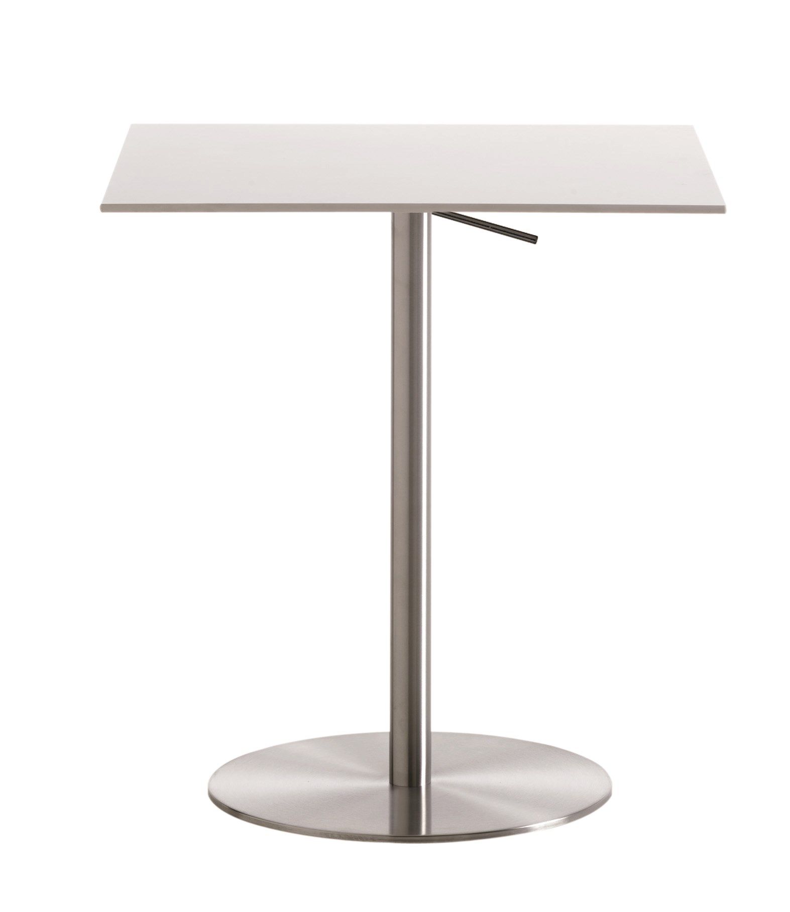 T2 BISTROT Height-adjustable square table By Casamania & Horm