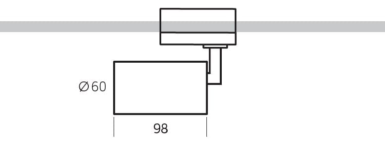 LED metal Track-Light TAB PRO TRACK By ONOK Lighting