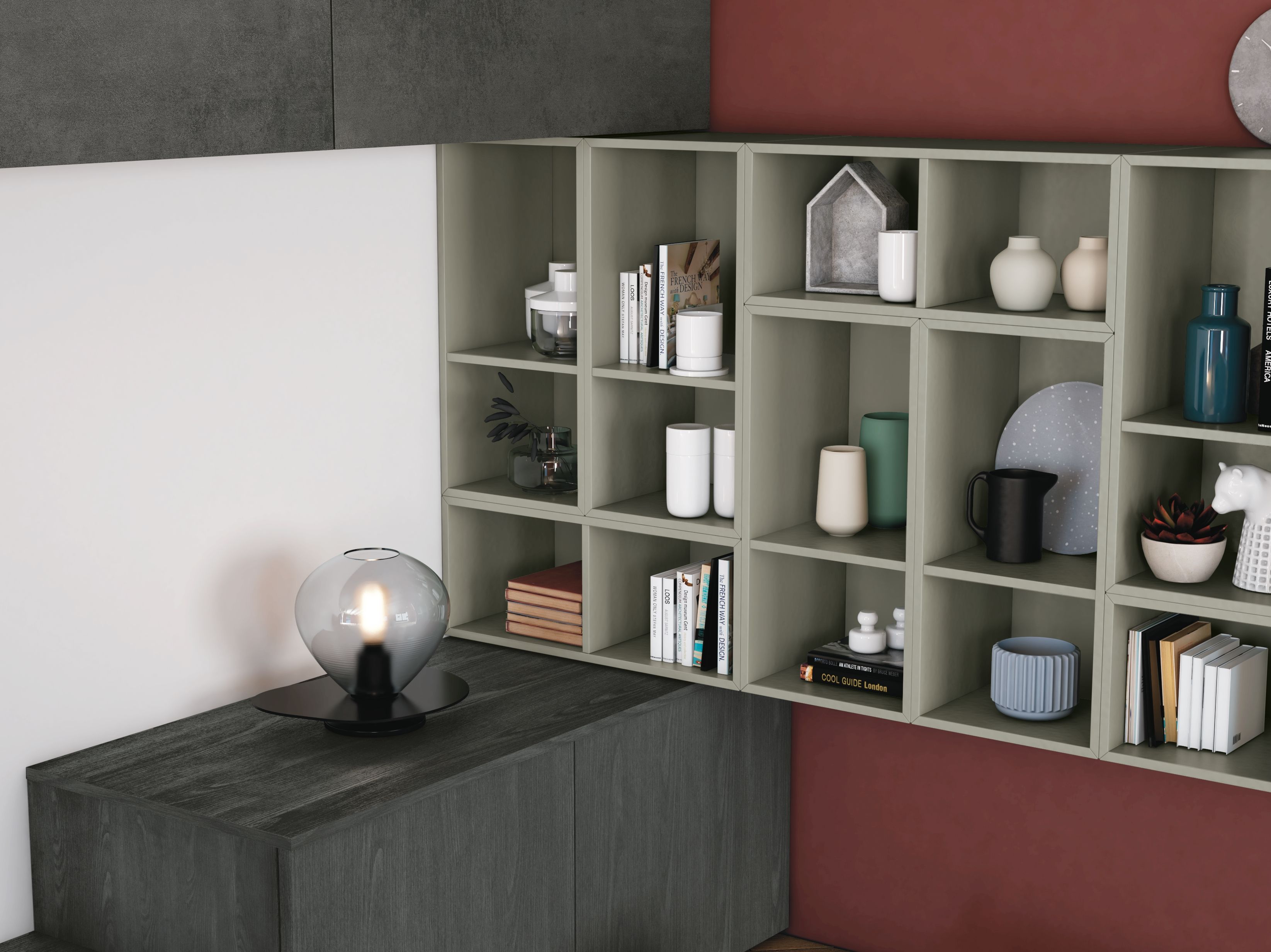 TABLET | Parete attrezzata By CREO Kitchens