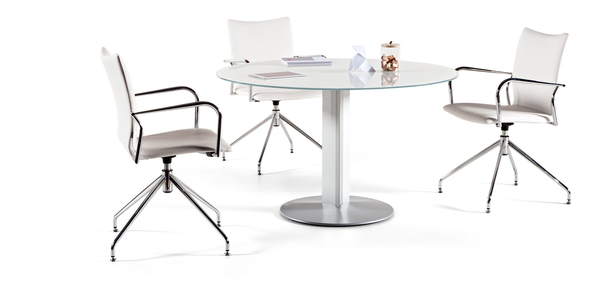 TABULA TEX-10 Table de jardin ronde en aluminium By ACTIU | design ...