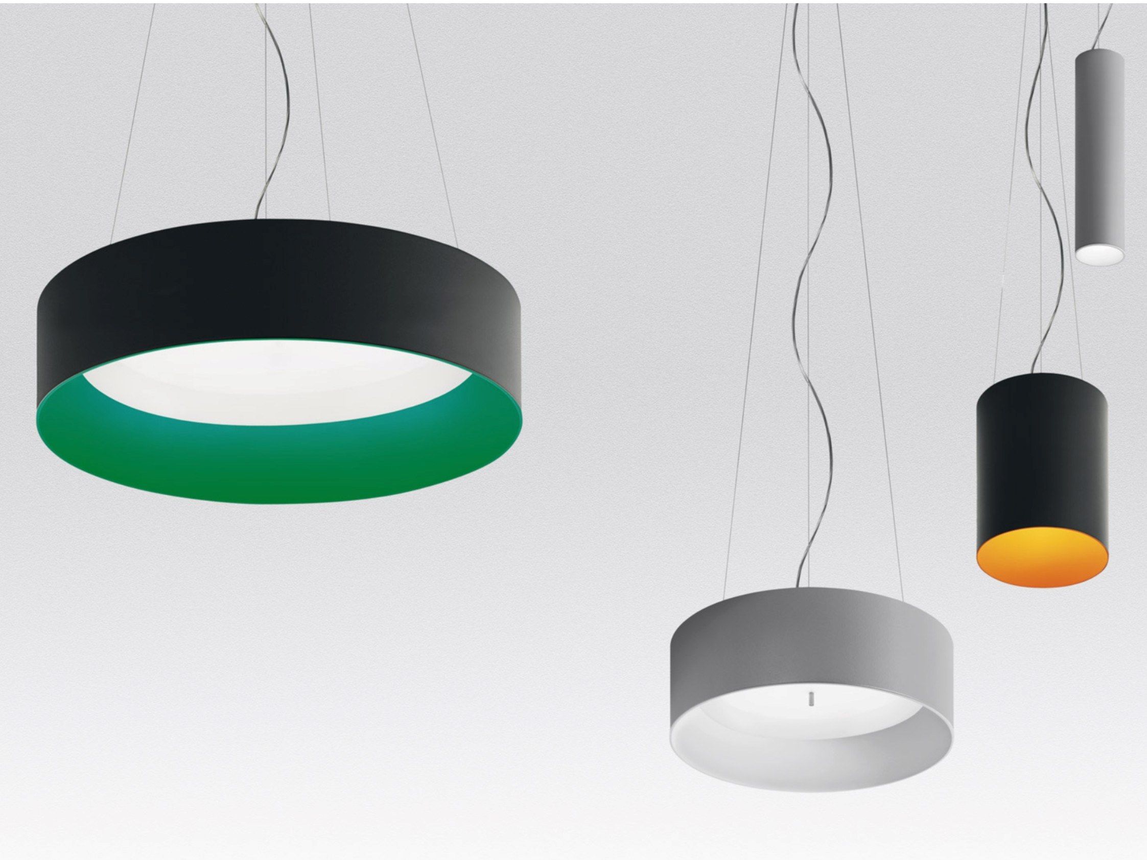 TAGORA LED aluminium pendant lamp By Artemide | design Serge & Robert ...