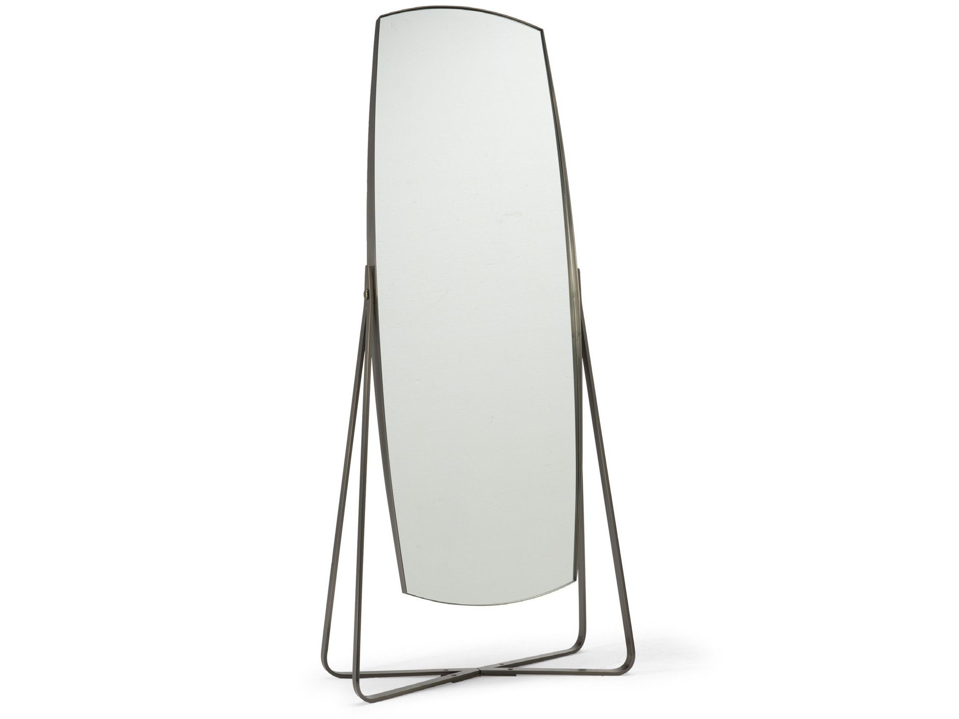 Tilting freestanding mirror TAILOR By Natuzzi Italia design Claudio Bellini