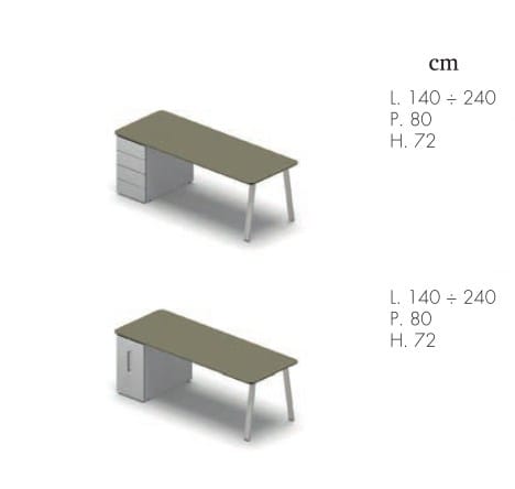 TAKE OFF EVOLUTION EVO | Scrivania operativa Collezione Take Off ...