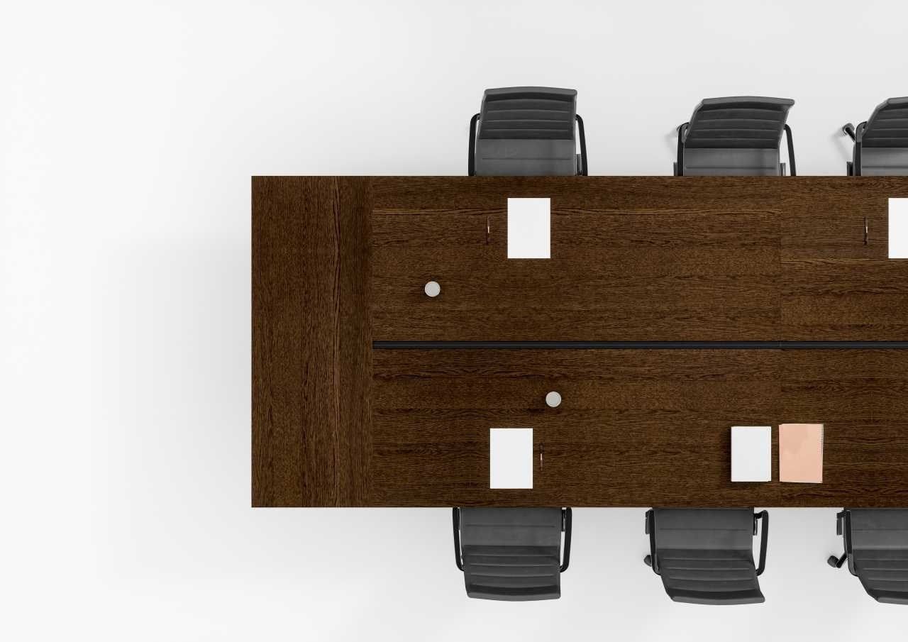 TAKE OFF | Oak meeting table By Bralco design Gianantonio Perin ...