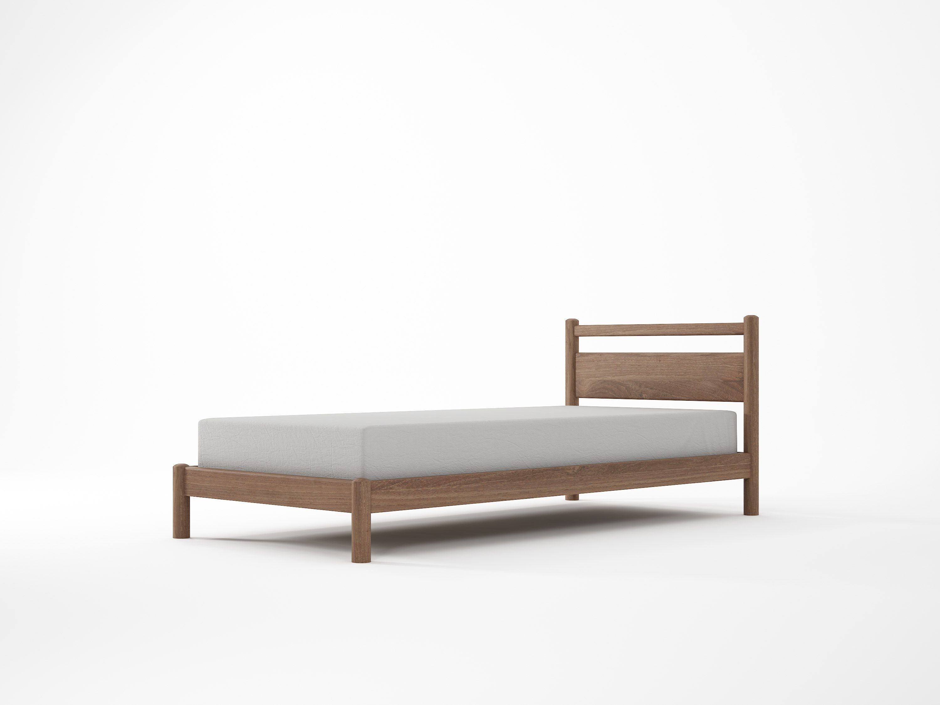 TAKU 2 | Single bed Solid wood single bed By KARPENTER | design Hugues ...