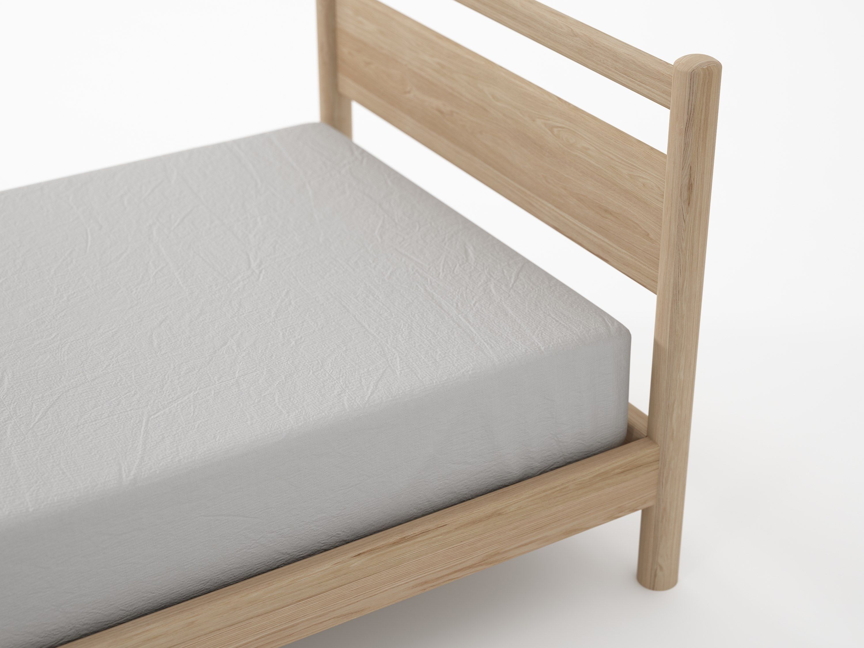 TAKU 2 | Single bed Solid wood single bed By KARPENTER | design Hugues ...