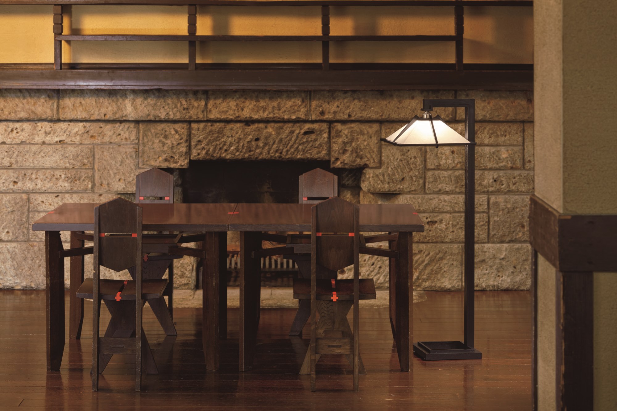 TALIESIN® 1 FLOOR floor lamp By YAMAGIWA design Frank Lloyd Wright