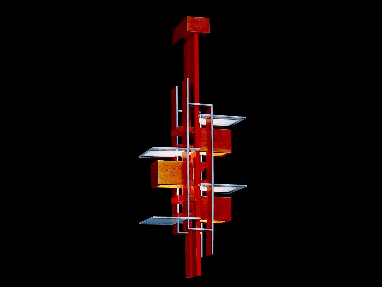 TALIESIN® 3 PENDANT Pendant lamp By YAMAGIWA | design Frank Lloyd Wright
