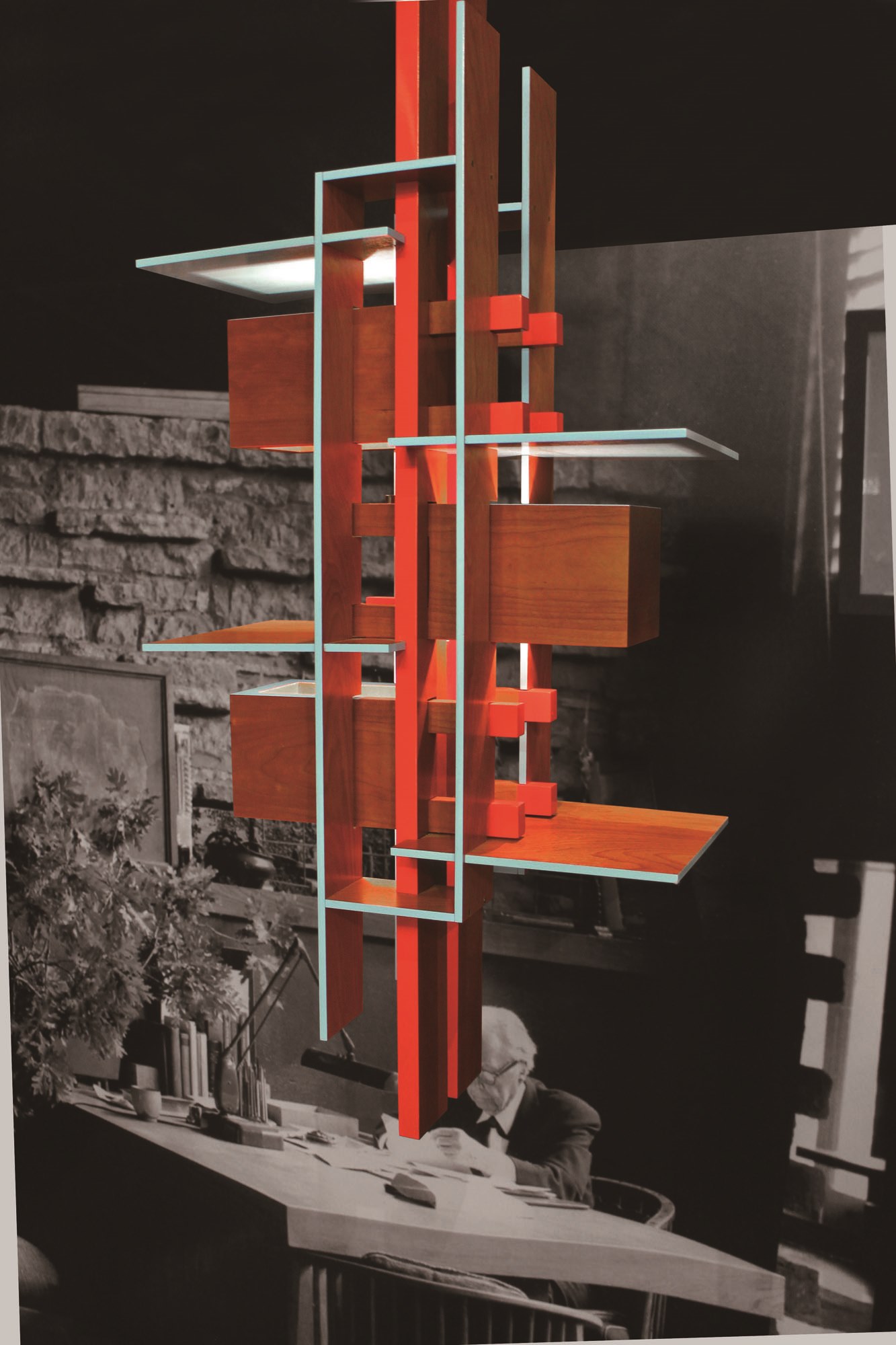 TALIESIN® 7 PENDANT Pendant lamp By YAMAGIWA | design Frank Lloyd Wright