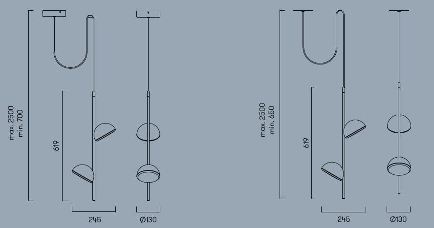 TALK | Pendant lamp Talk Collection By Grok design Nahtrang design