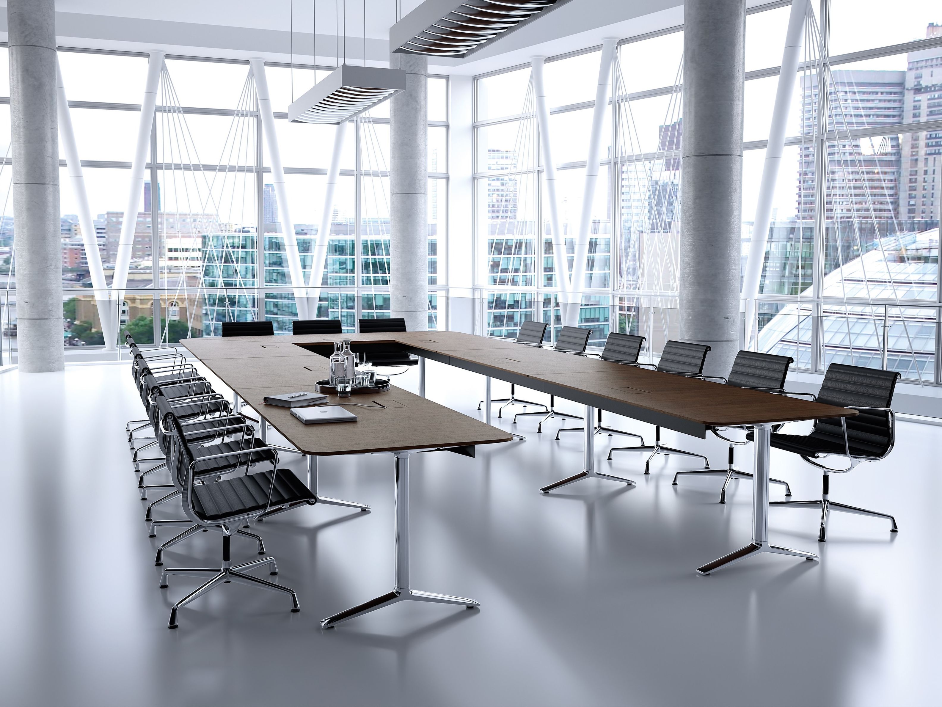 TALK Wooden meeting table By RENZ | design Jehs+Laub