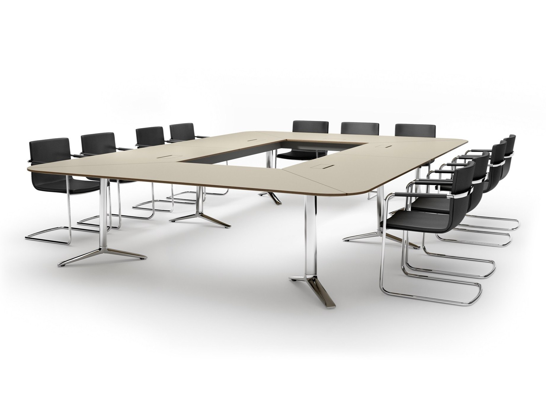 TALK Wooden meeting table By RENZ | design Jehs+Laub