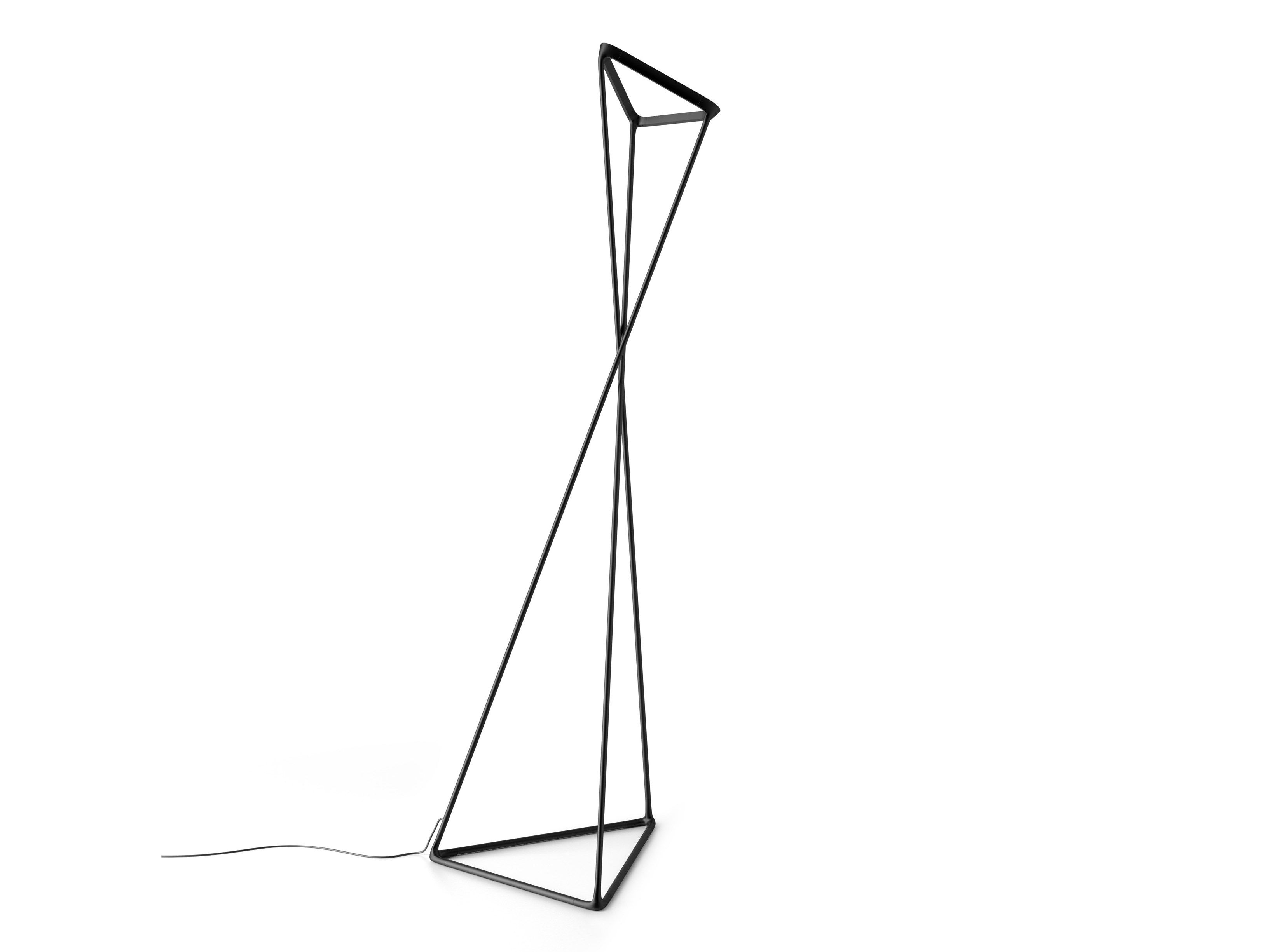 LED indirect light aluminium floor lamp TANGO By LUCEPLAN design ...