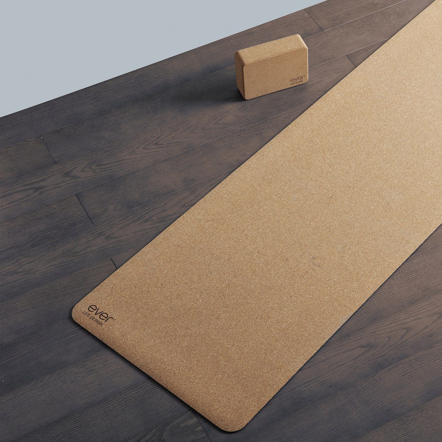 Yoga cork brick TAPE FIT | Yoga cork brick By EVER Life Design design ...
