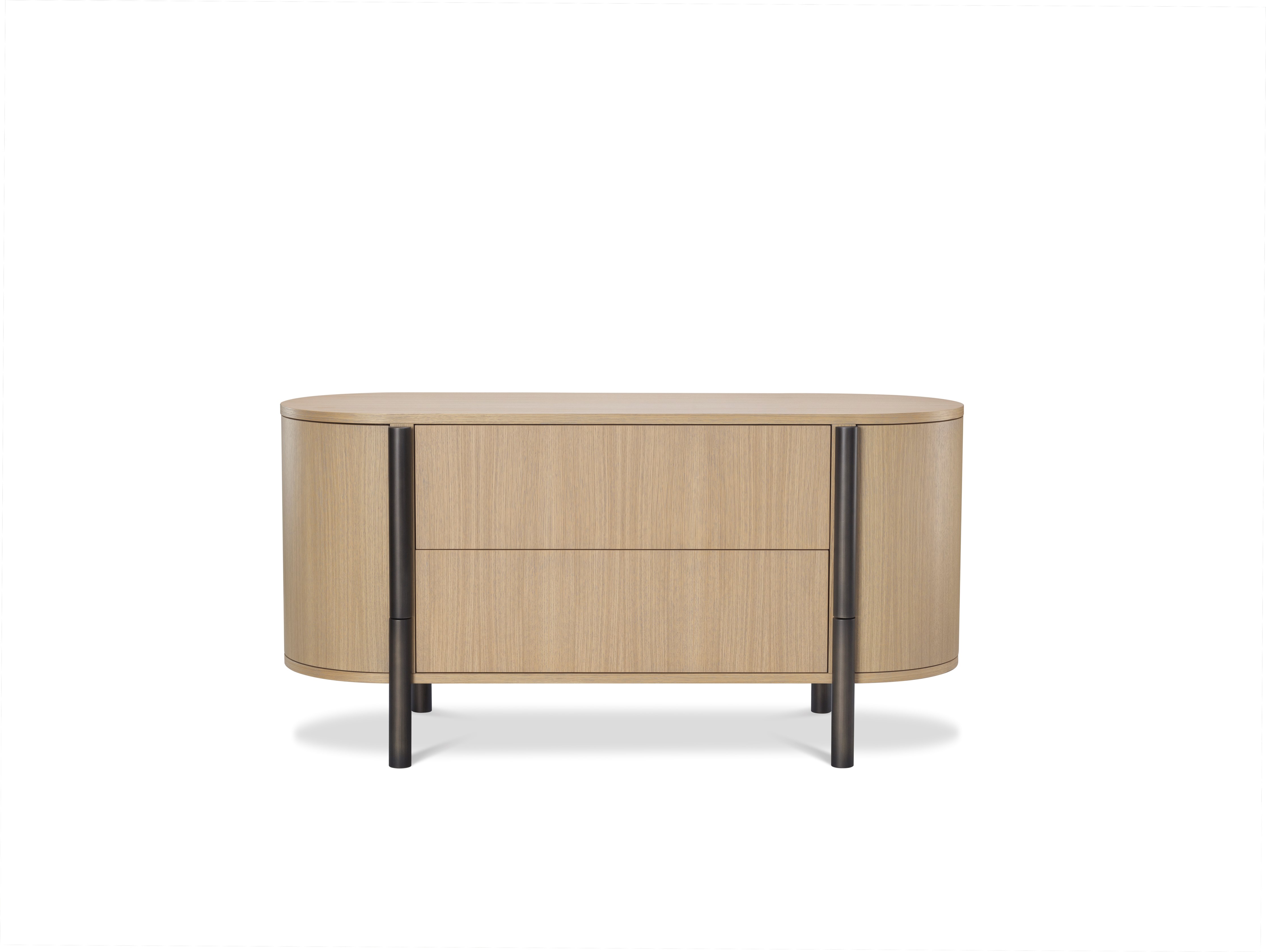 TARANTINO Oak chest of drawers By GHIDINI1961 | design Lorenza Bozzoli