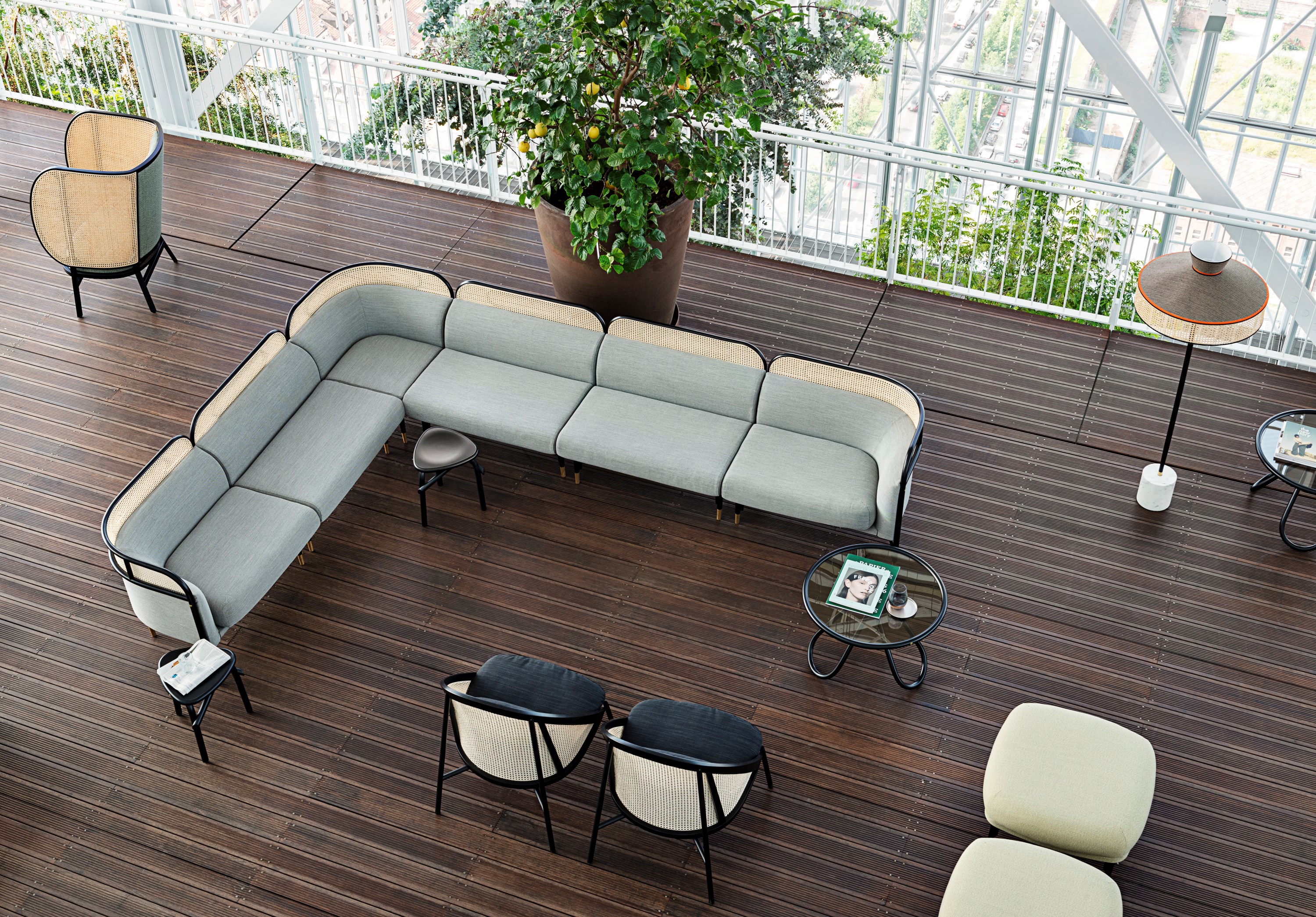 TARGA | Modular sofa By Wiener GTV Design design GamFratesi