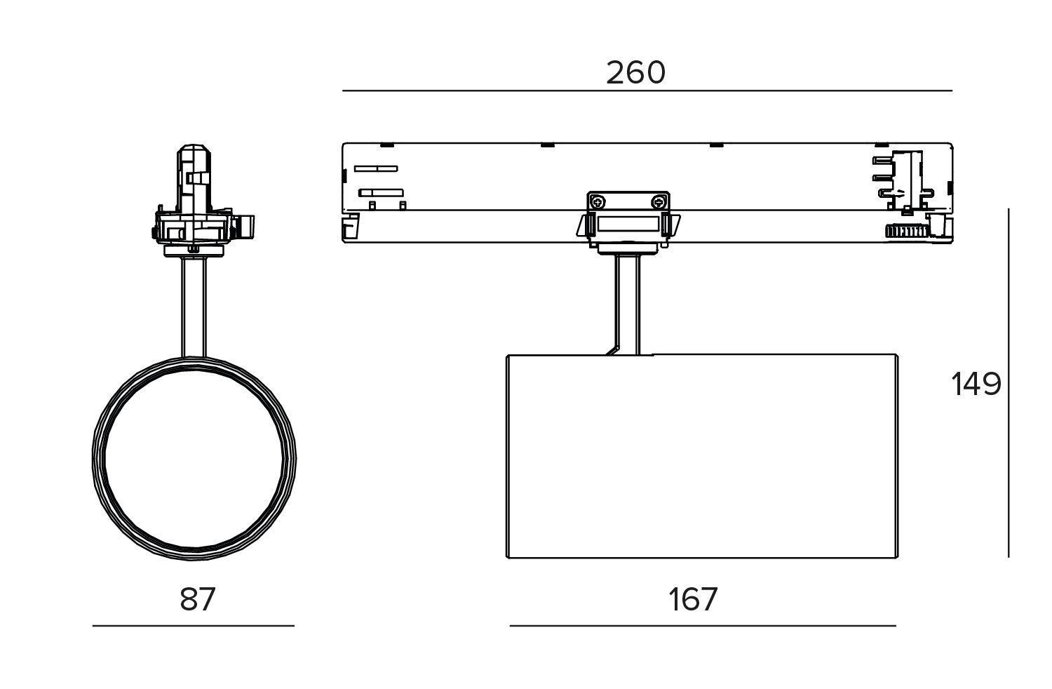 LABEL 9 Track-Light By TARGETTI