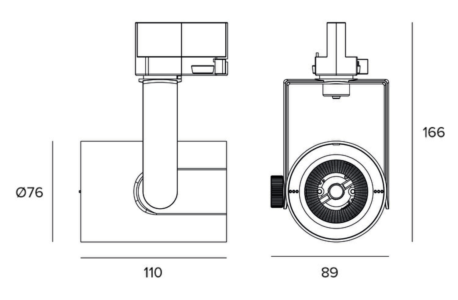 RAY MICRO Illuminazione a binario By TARGETTI